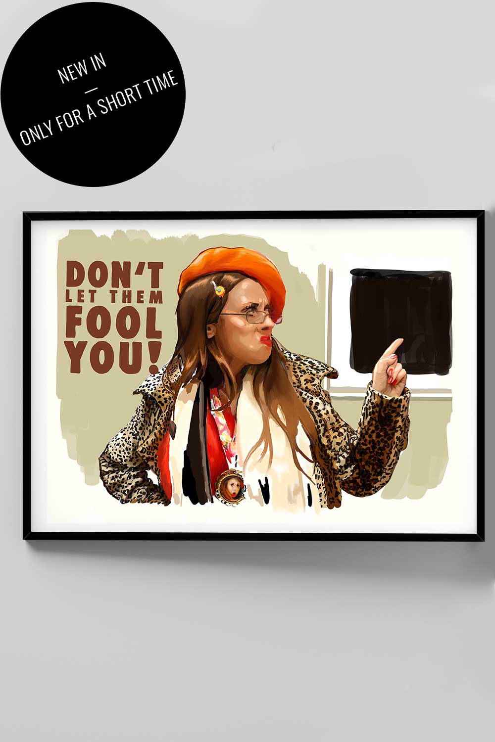 Baddy Dolly Jane & Malevich 60s Style Poster – I'M BADDY